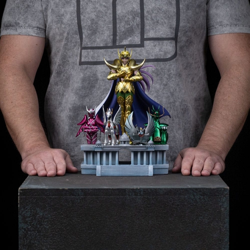 Aries Mu Art Scale statue Iron Studios deluxe - Saint Seiya
