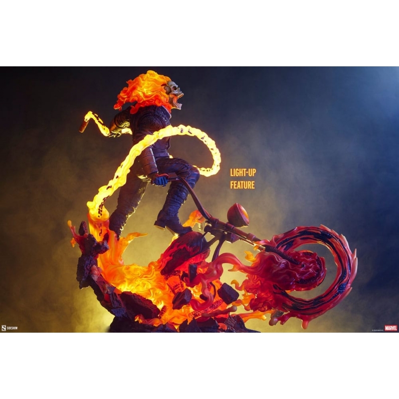 Ghost Rider Premium Format statue Sideshow - Classic Variant