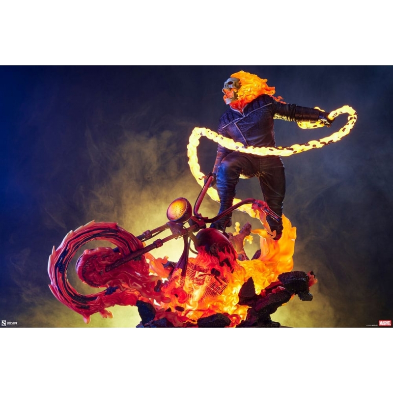 Statue Ghost Rider Premium Format Sideshow - Classic Variant