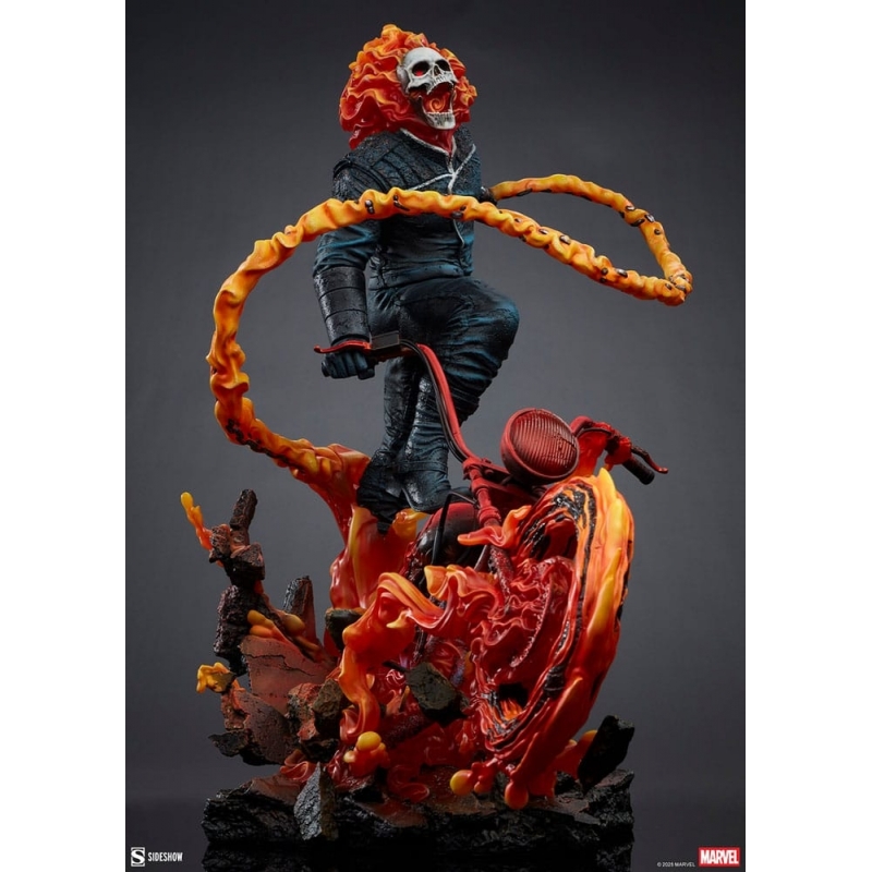 Statue Ghost Rider Premium Format Sideshow - Classic Variant