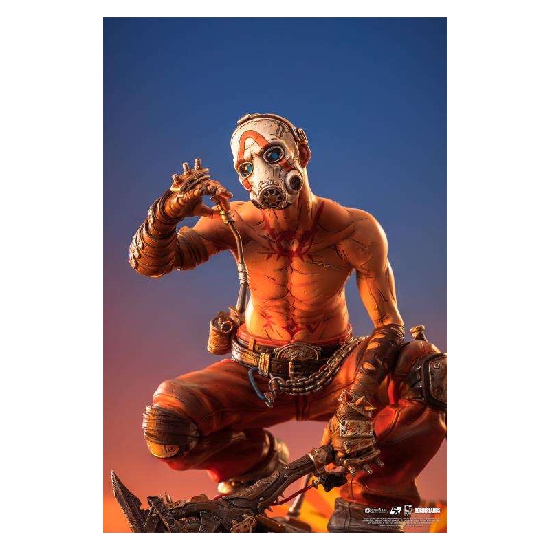 Psycho Bandit and Claptrap diorama Pure Arts - Borderlands 3