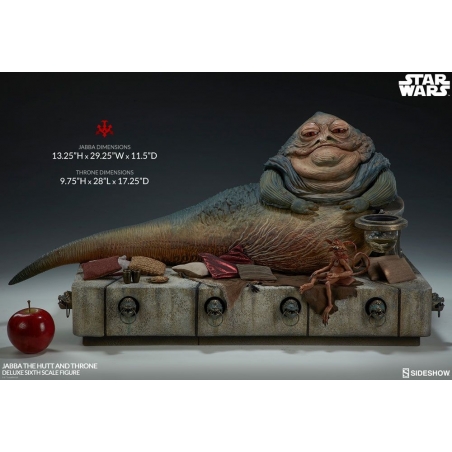 Jabba The Hutt Sixth Scale figure by Sideshow - Star Wars