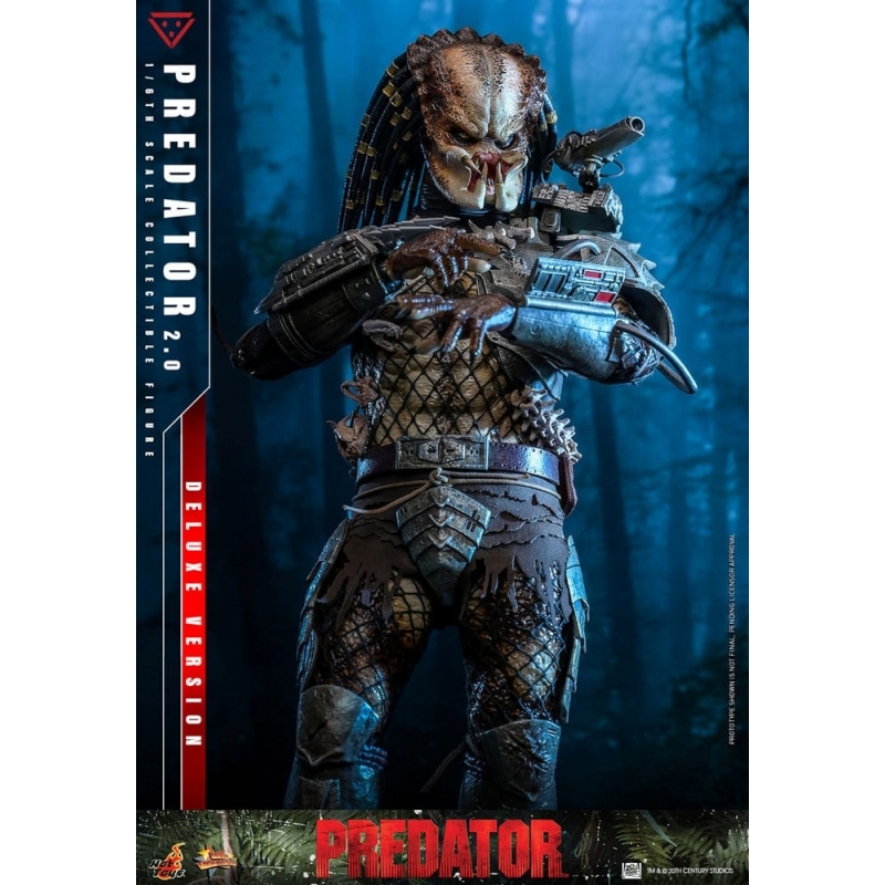 Predator 2.0 action figure by Hot Toys - MMS817 deluxe