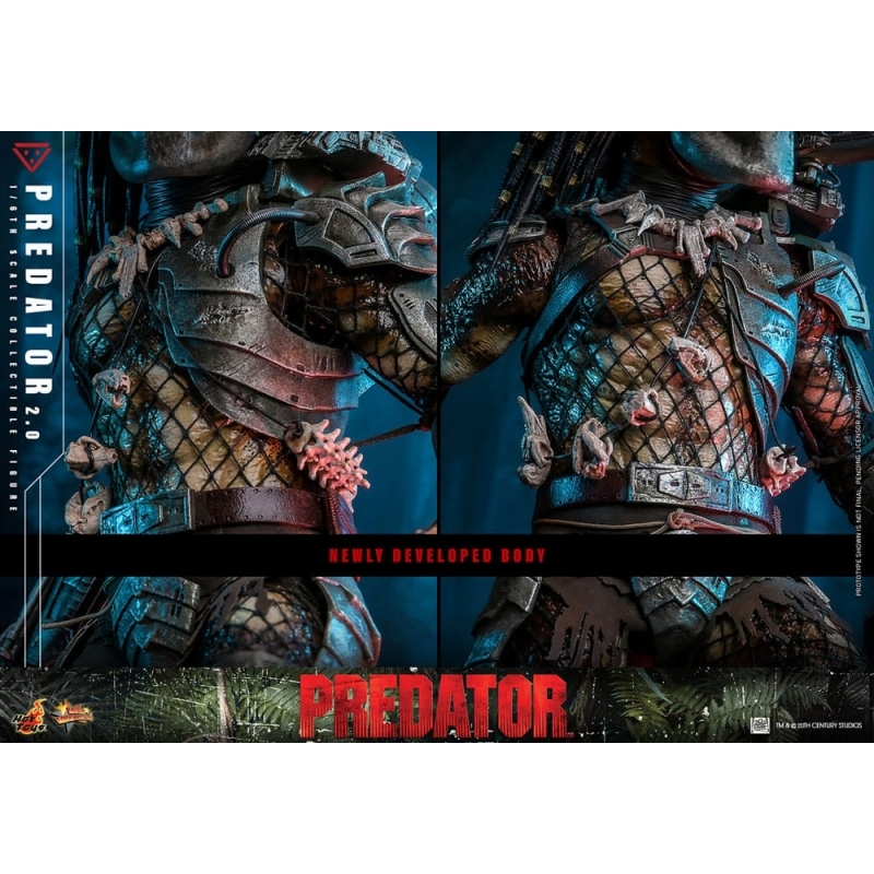 Predator 2.0 action figure by Hot Toys - Reference MMS816
