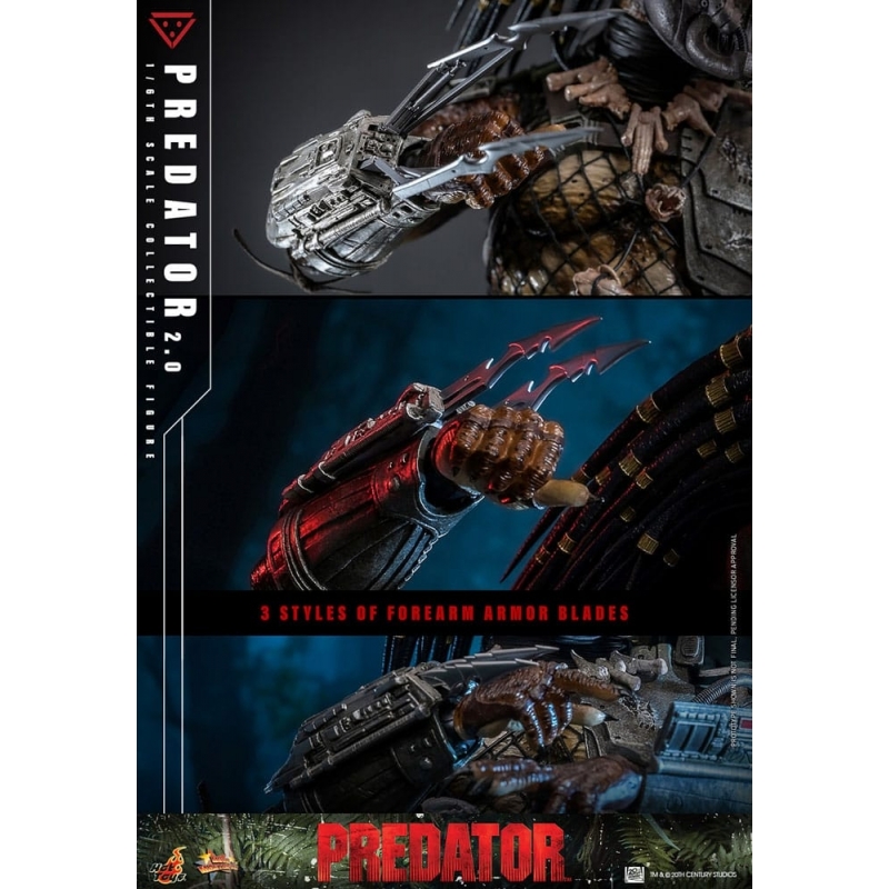 Predator 2.0 action figure by Hot Toys - Reference MMS816