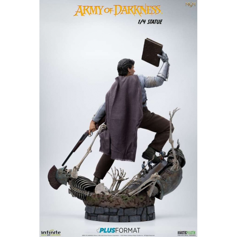 Ash Plus Format statue by Infinite Statue - Army Of Darkness