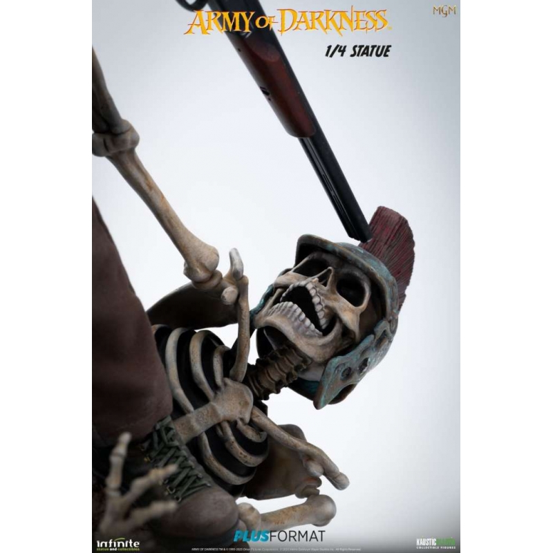 Ash Plus Format statue by Infinite Statue - Army Of Darkness