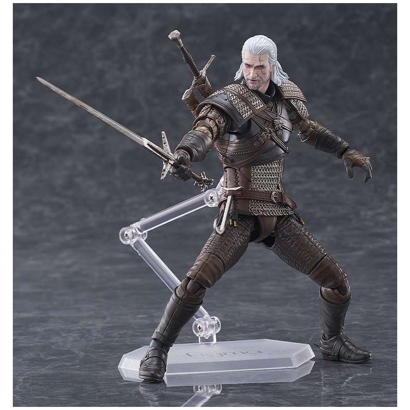 Geralt of Rivia Figma action figure by Max Factory