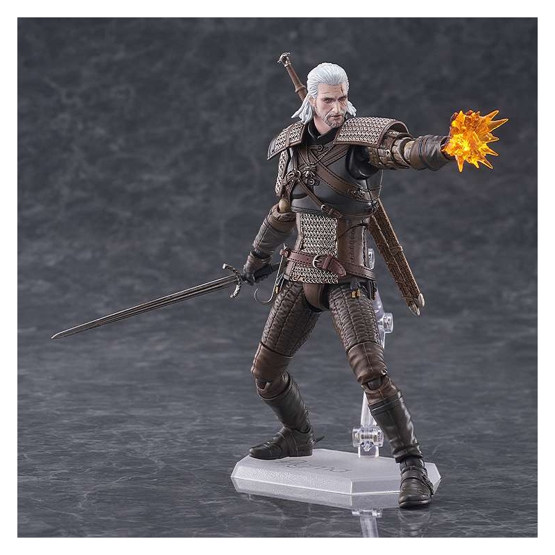 Geralt of Rivia Figma action figure by Max Factory