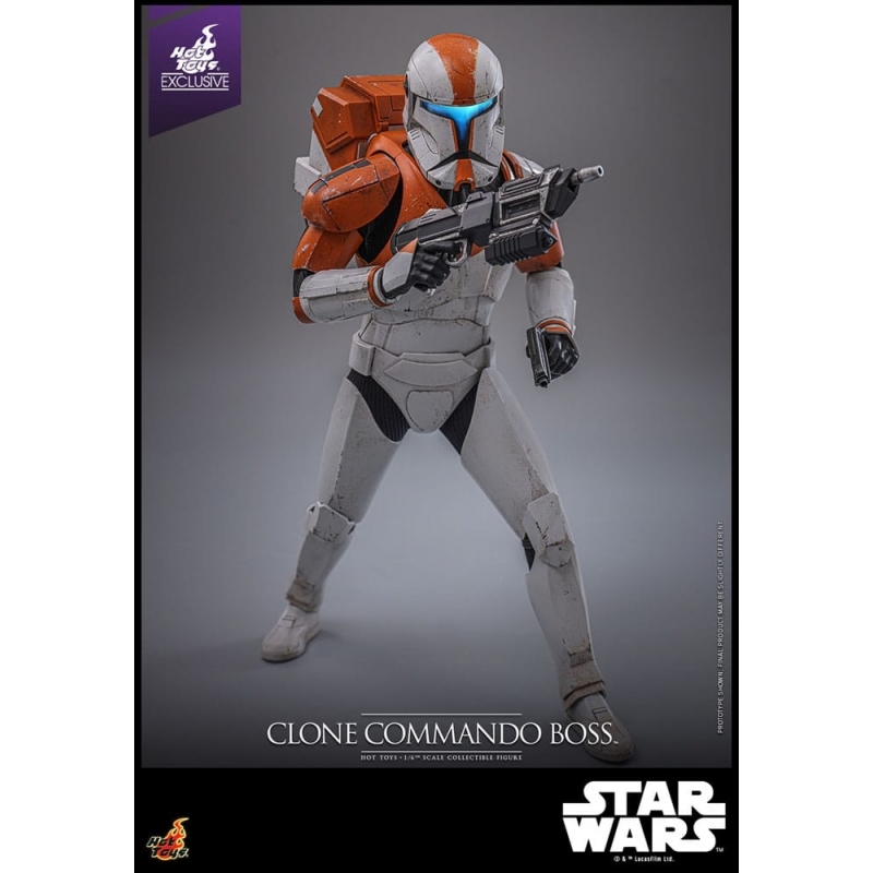 Figurine Clone Commando Boss de Hot Toys - TMS151