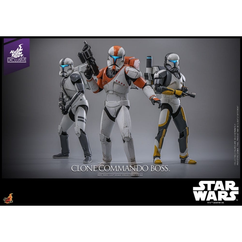 Figurine Clone Commando Boss de Hot Toys - TMS151