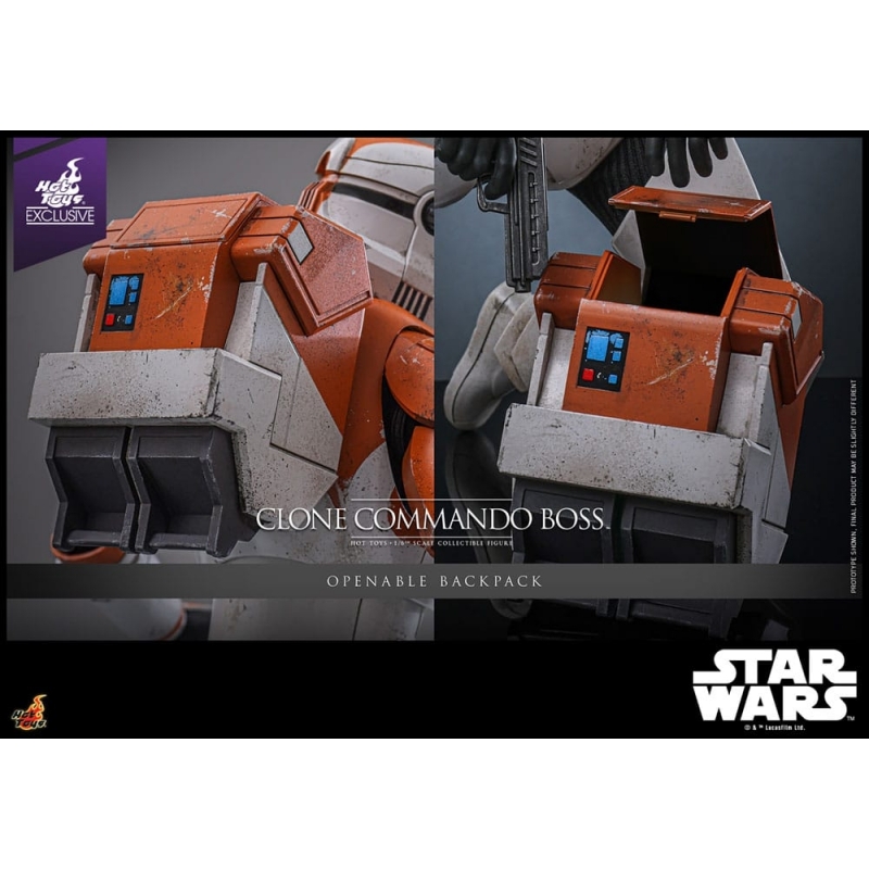 Figurine Clone Commando Boss de Hot Toys - TMS151