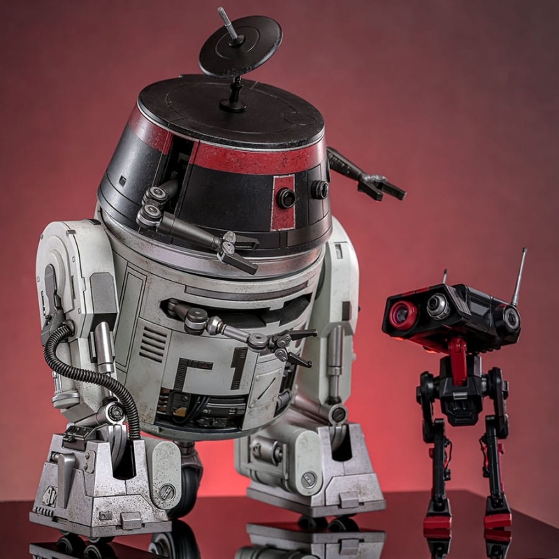 Chopper (C1-10P) and BD-1 imperial disguise Hot Toys figure