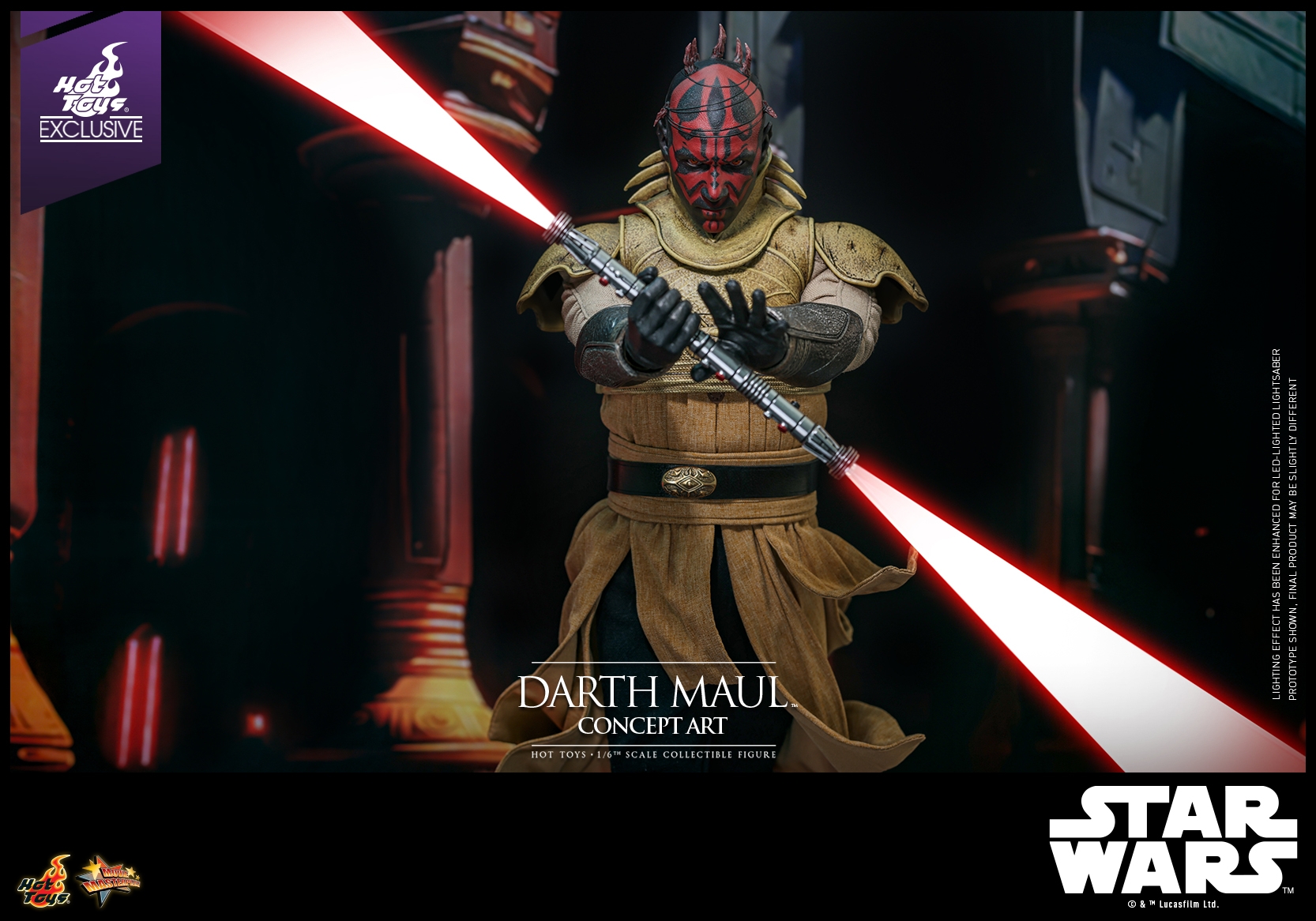 Darth Maul action figure by Hot Toys (Concept Art) - MMS778
