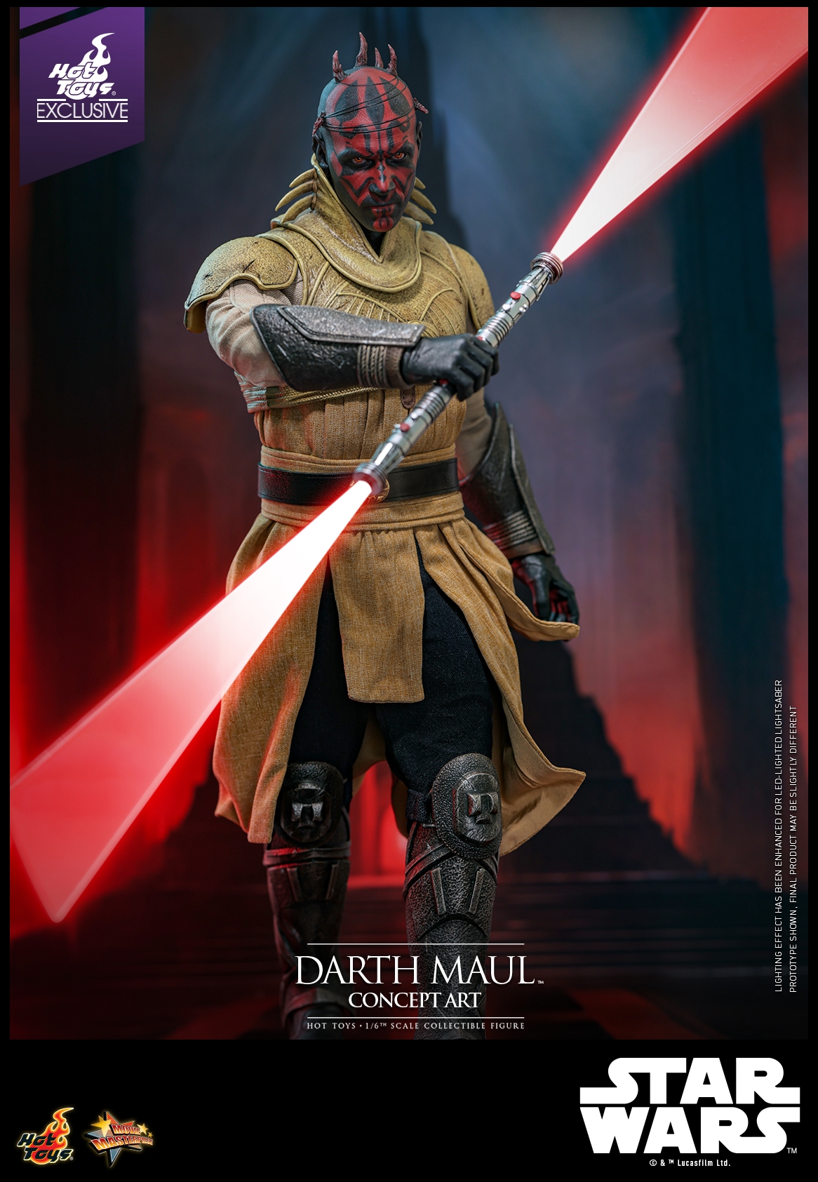 Darth Maul action figure by Hot Toys (Concept Art) - MMS778