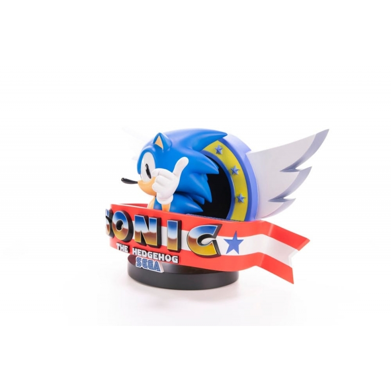 Sonic The Hedgehog (Title Screen) statue by First 4 Figures