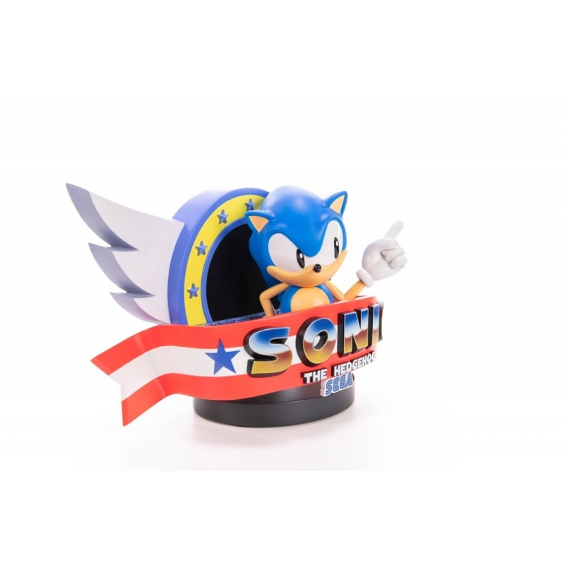 Sonic The Hedgehog (Title Screen) statue by First 4 Figures