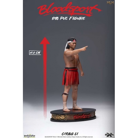 Chong Li Icon X figure by Infinite Statue - Bloodsport