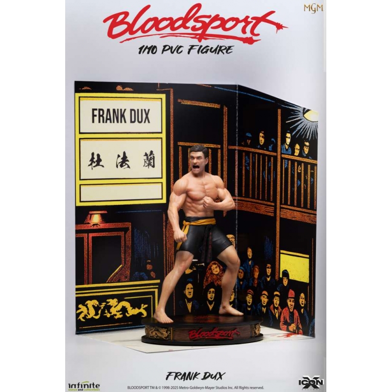 Frank Dux Icon X figure by Infinite Statue - Bloodsport