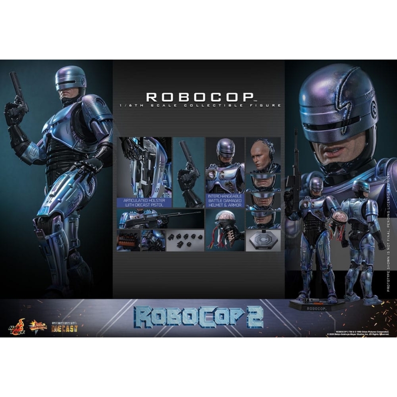 Robocop action figure by Hot Toys (MMS827D74) - Robocop 2