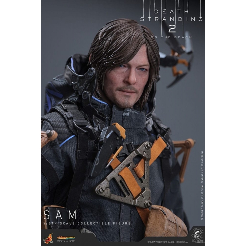 Sam action figure by Hot Toys - Death Stranding 2