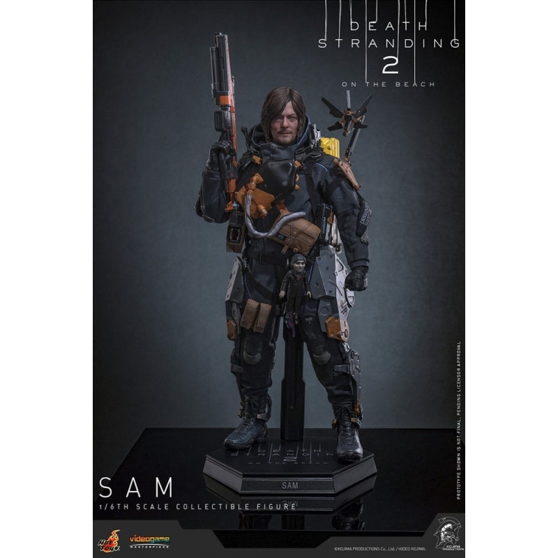 Sam action figure by Hot Toys - Death Stranding 2