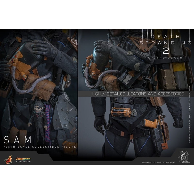 Sam action figure by Hot Toys - Death Stranding 2