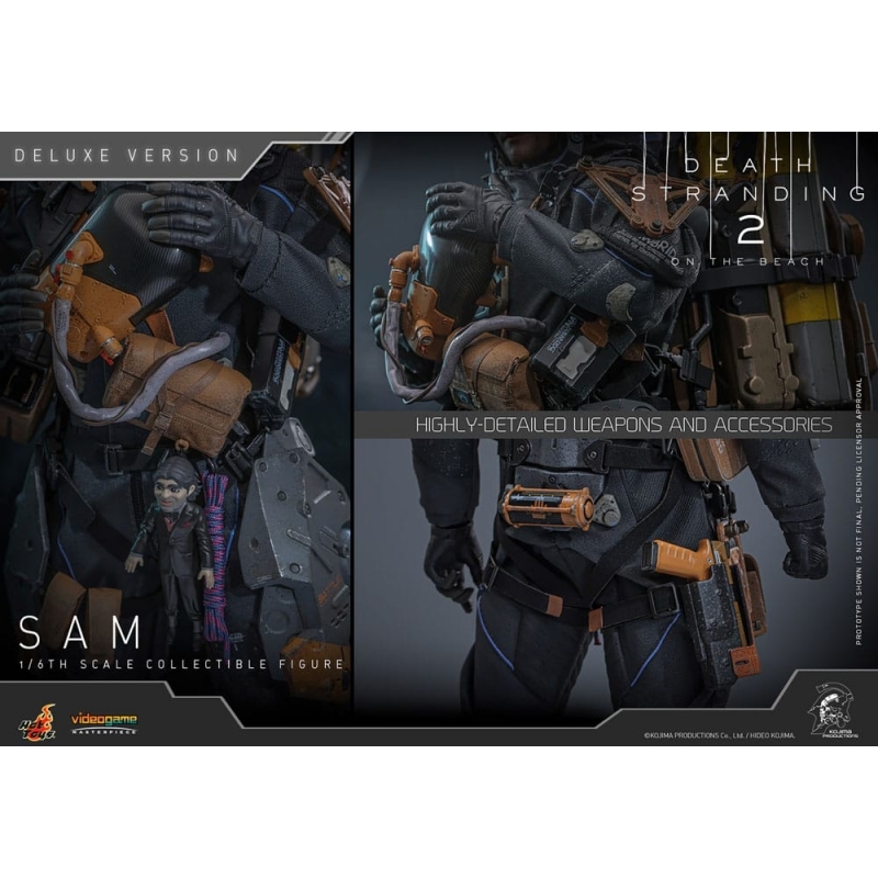 Sam action figure by Hot Toys - Deluxe - Death Stranding 2