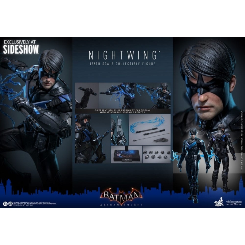 Nightwing action figure by Hot Toys - Batman Arkham Knight