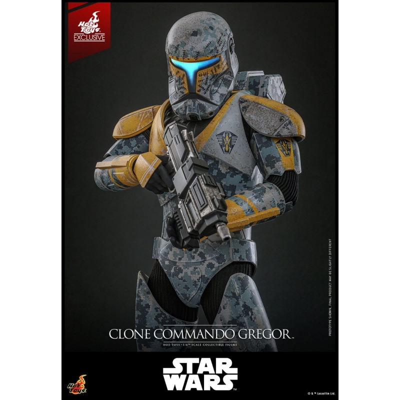 Clone Commando Gregor Hot Toys action figure - The Clone Wars