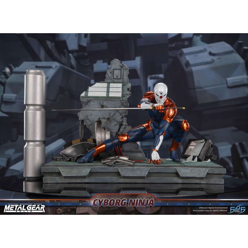 Cyborg Ninja (Gray Fox) statue by F4F - Metal Gear Solid