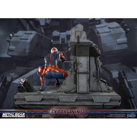 Cyborg Ninja (Gray Fox) statue by F4F - Metal Gear Solid