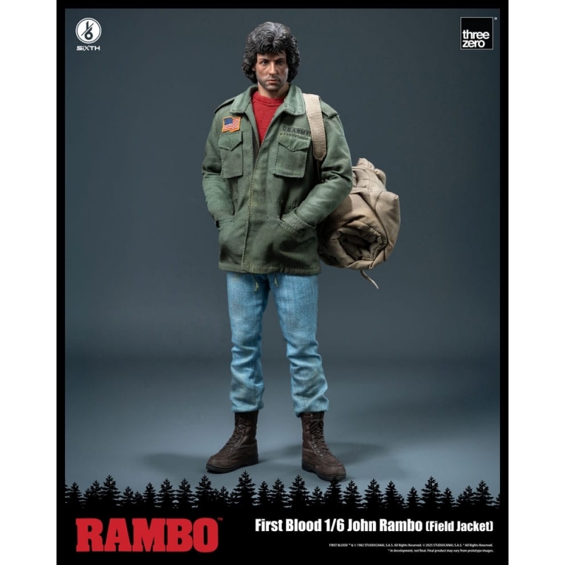 John Rambo (Field Jacket) action figure by ThreeZero