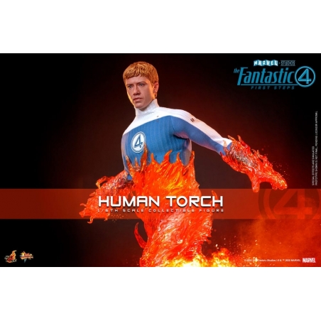 Human Torch action figure by Hot Toys (MMS829) - Fantastic Four: First ...