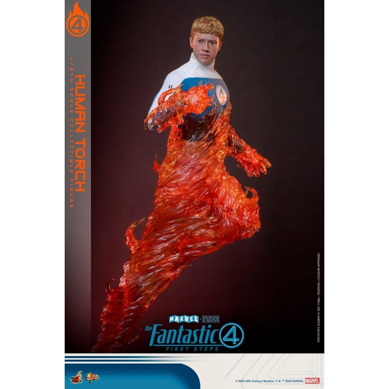 Human Torch action figure by Hot Toys (MMS829) - Fantastic Four: First ...