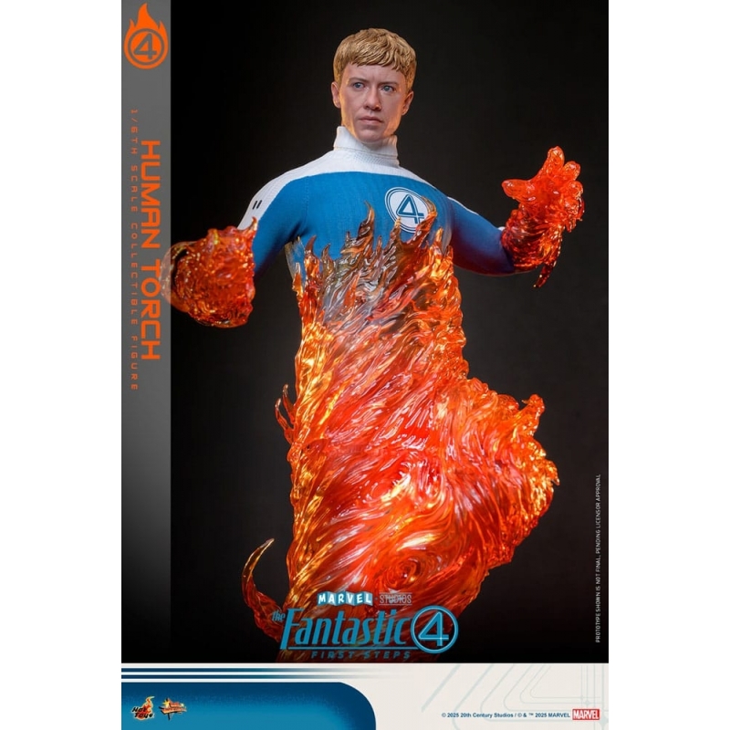 Human Torch action figure by Hot Toys (MMS829) - Fantastic Four: First ...