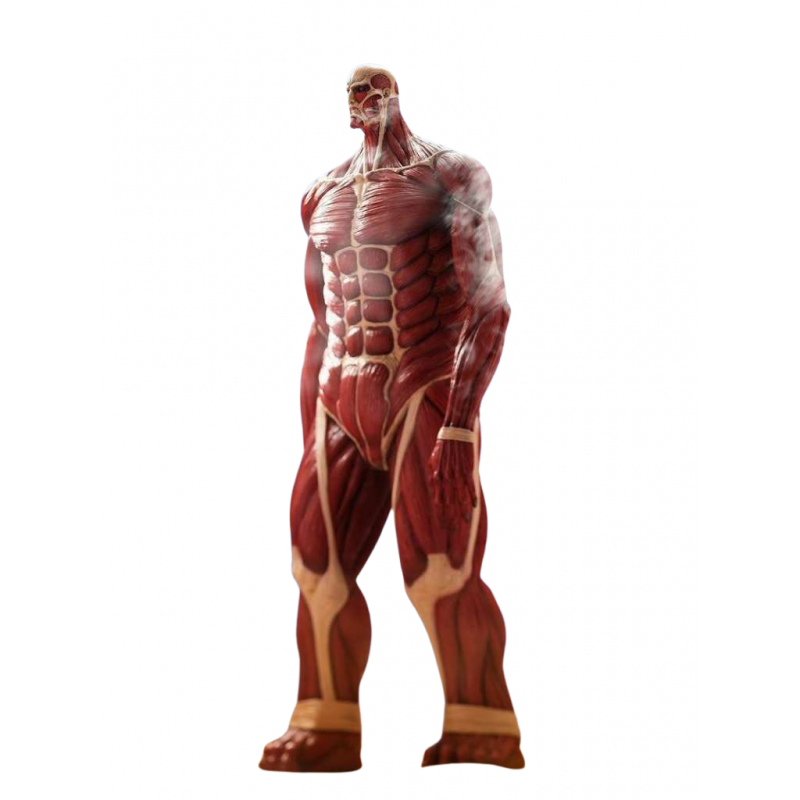 Titan Colossal Mega Sofvi Kaiyodo figure - Attack On Titan