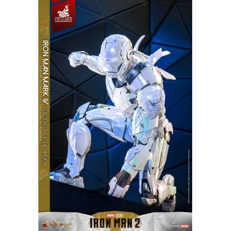 Figurine Iron Man Mark IV Sub Zero Fractal Armor de Hot Toys