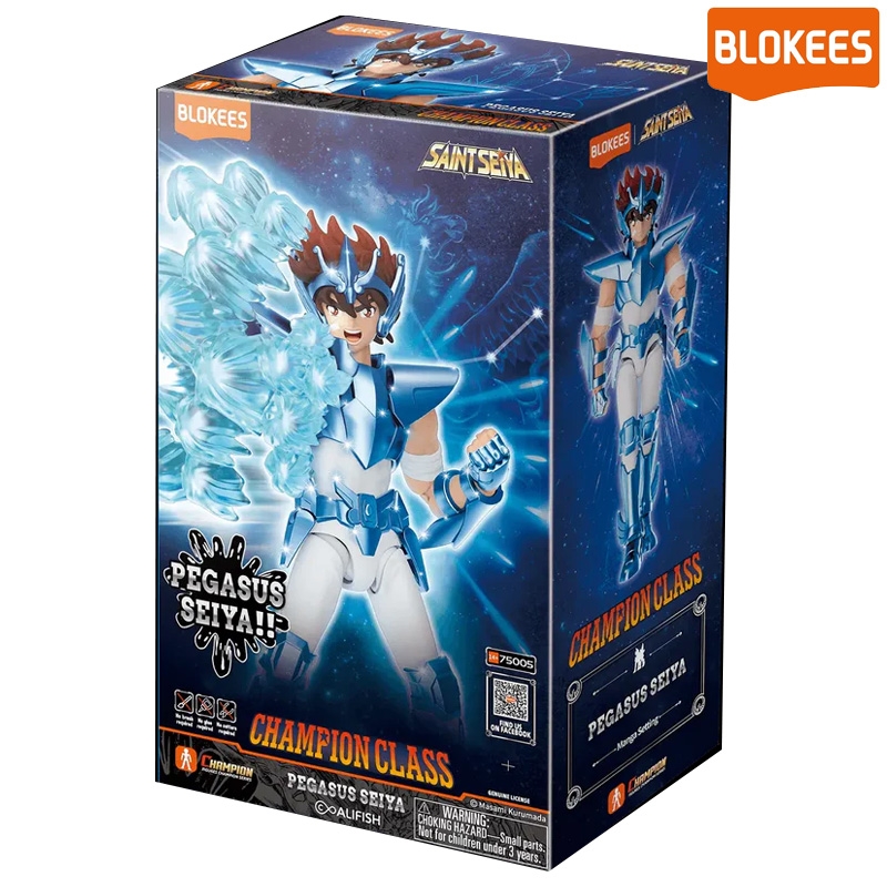 Pegasus Seiya Champion Class action figure by Blokees