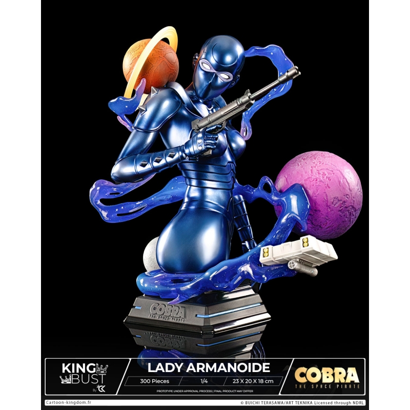 Buste Lady Armanoid King Bust de Cartoon Kingdom - Cobra