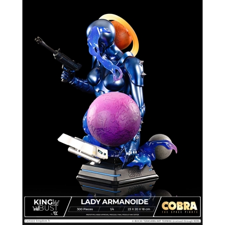 Lady Armaroid King Bust bust by Cartoon Kingdom - Cobra