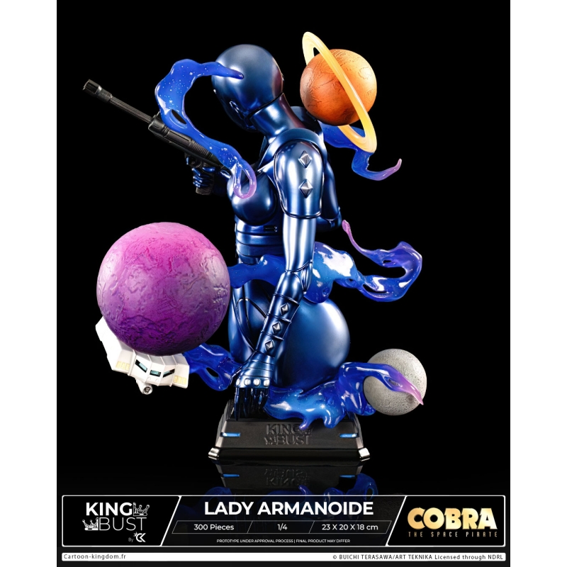 Buste Lady Armanoid King Bust de Cartoon Kingdom - Cobra