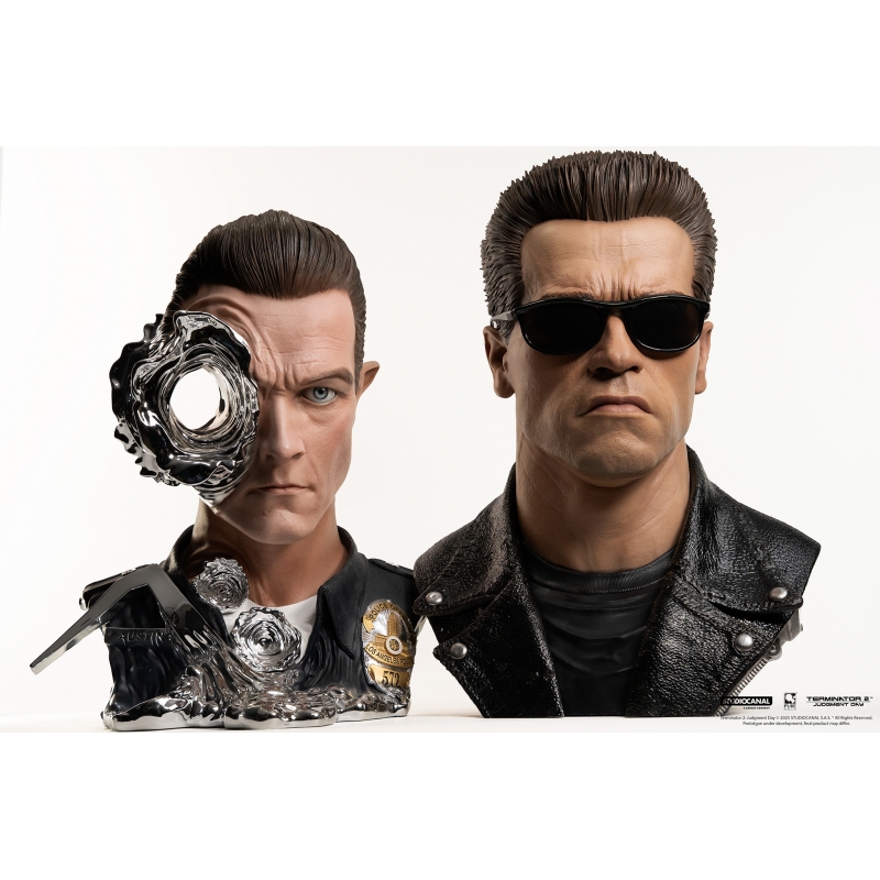 T-800 (Model 101) Art Mask buste van Pure Arts - Terminator 2