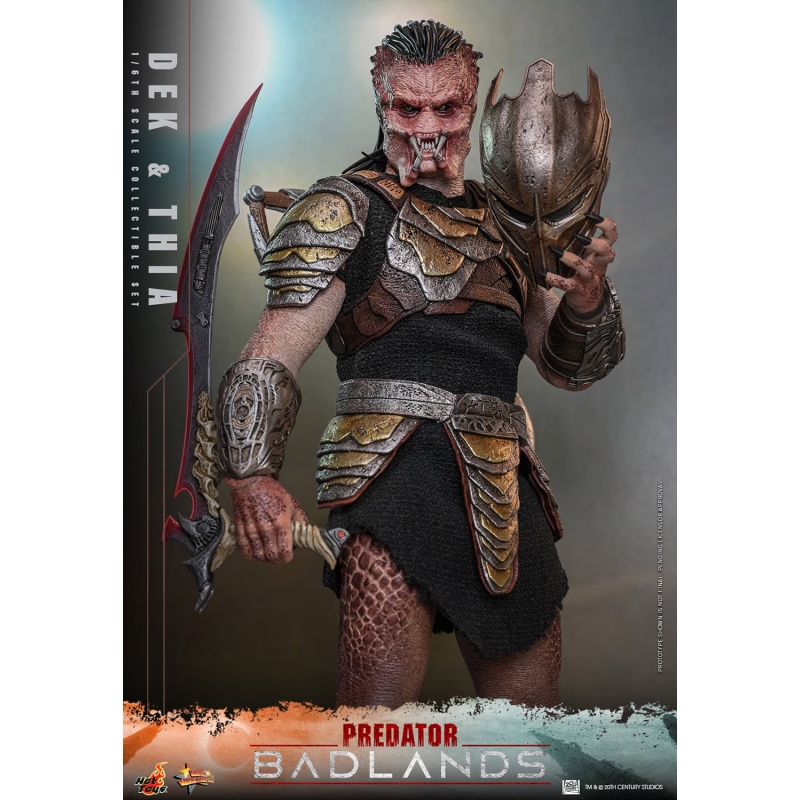 Figurines Dek et Thia de Hot Toys - Predator : Badlands