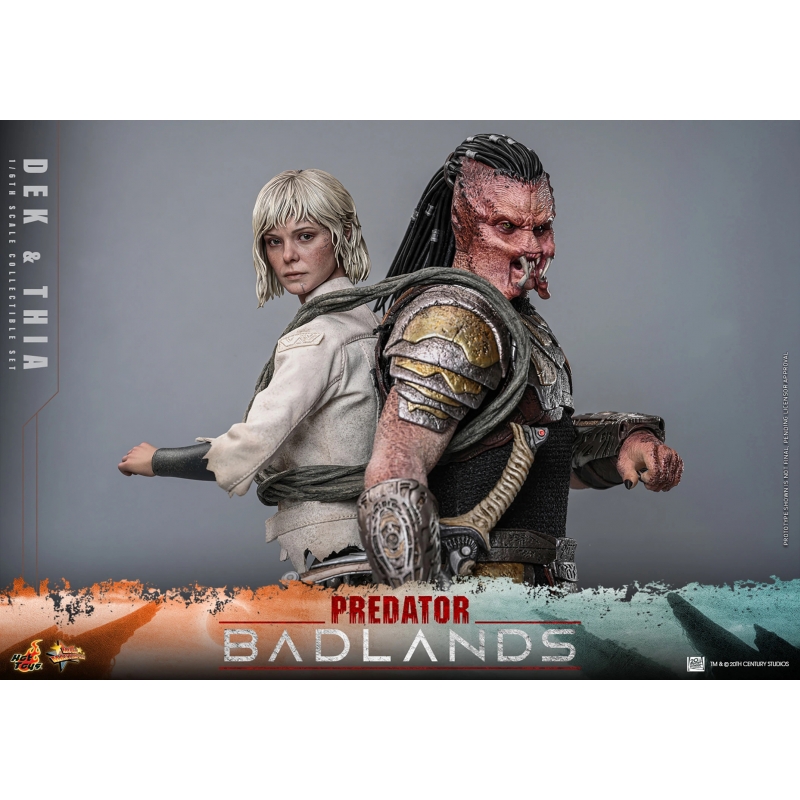 Figurines Dek et Thia de Hot Toys - Predator : Badlands