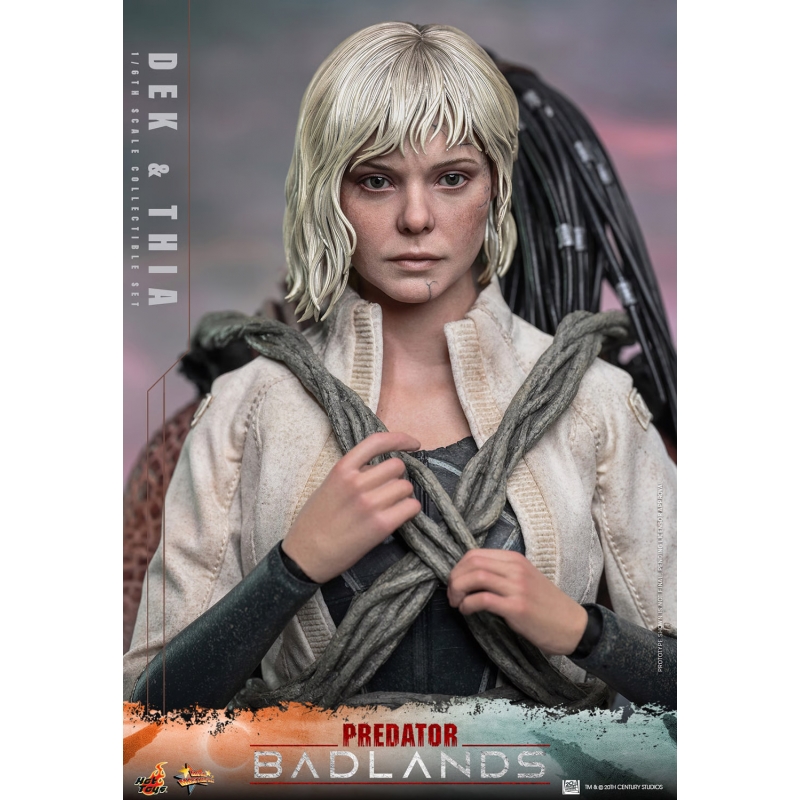 Figurines Dek et Thia de Hot Toys - Predator : Badlands