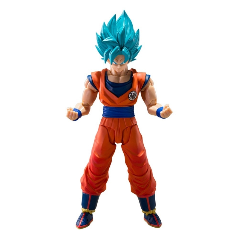 Super Saiyan Son Goku Blue Power Transcending Limits SH Figuarts