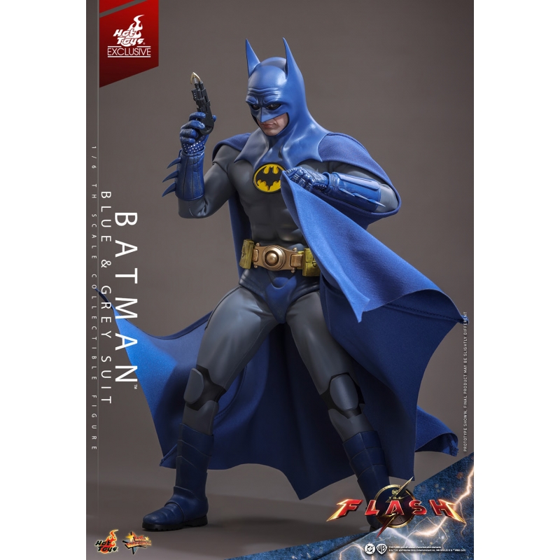Batman (Blue and Grey Suit) Hot Toys action figure - The Flash
