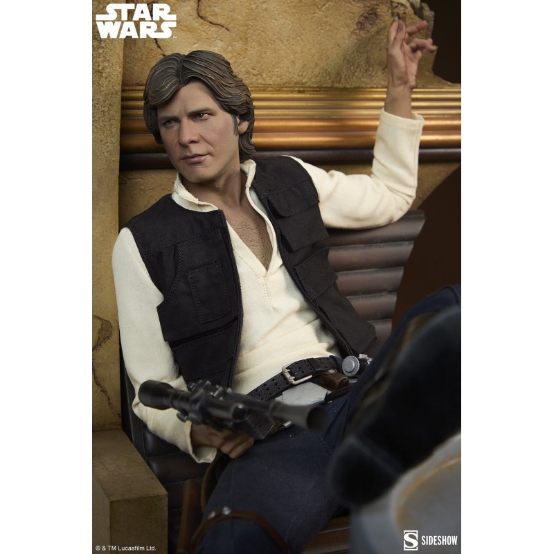 Han Solo (Sorry About the Mess) Premium Format standbeeld van Sideshow