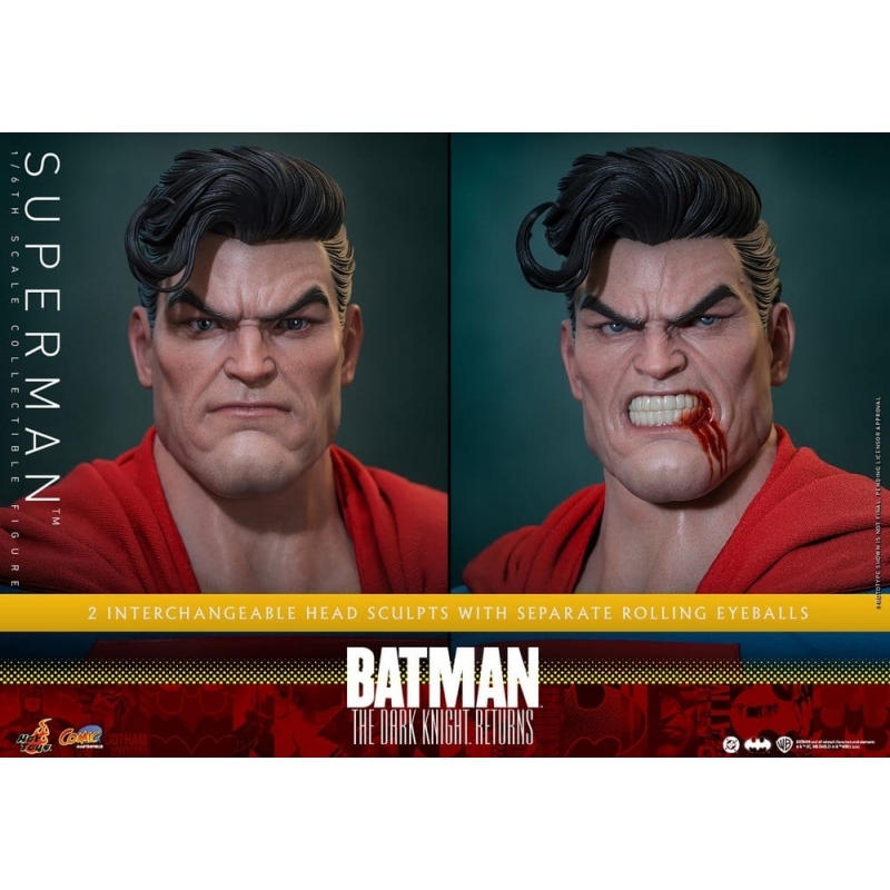 Superman action figure by Hot Toys - The Dark Knight Returns
